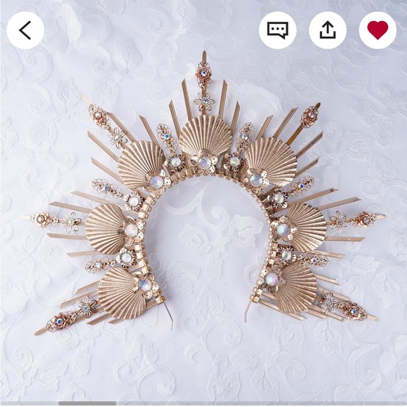 Accessories | Mermaid Siren Seashell Crown Headpiece | Poshmark